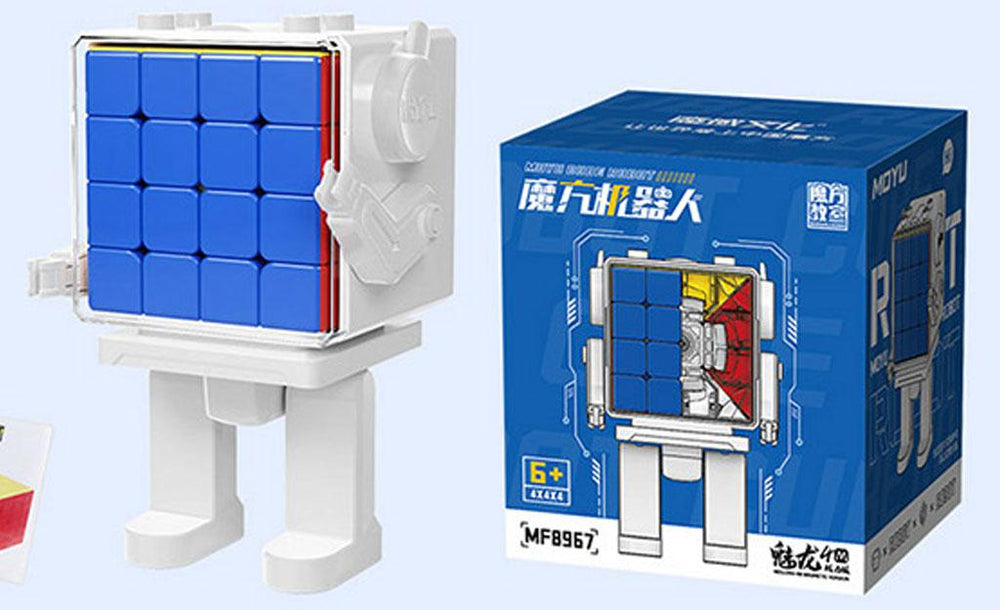 MoYu MeiLong 4x4 (Magnetic, Robot Display Box) | 4x4 Speed Cube