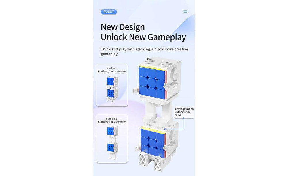 MoYu MeiLong 4x4 (Magnetic, Robot Display Box) | 4x4 Speed Cube