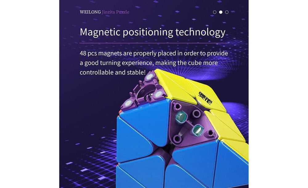 MoYu WeiLong Pyraminx (Magnetic) | Pyraminx Speed Cube