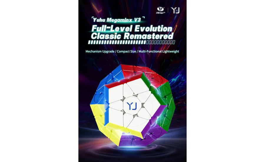 YJ YuHu Megaminx V3 (Magnetic) | Megaminx Speed Cube