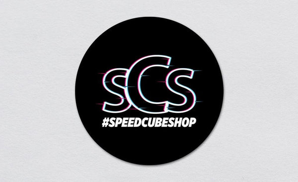 Distorted Decal Sticker | SpeedCubeShop